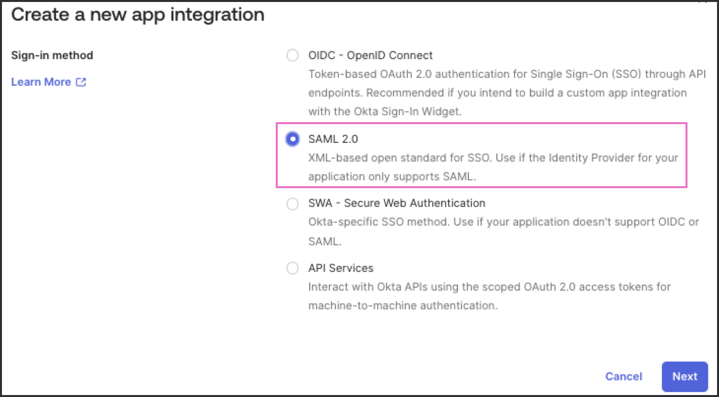 Setting up SSO via SAML for Okta – Routable