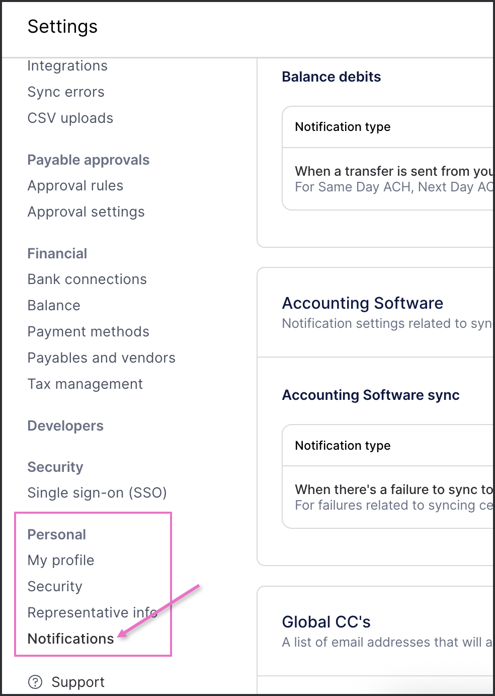 Managing your personal email notification settings – Routable